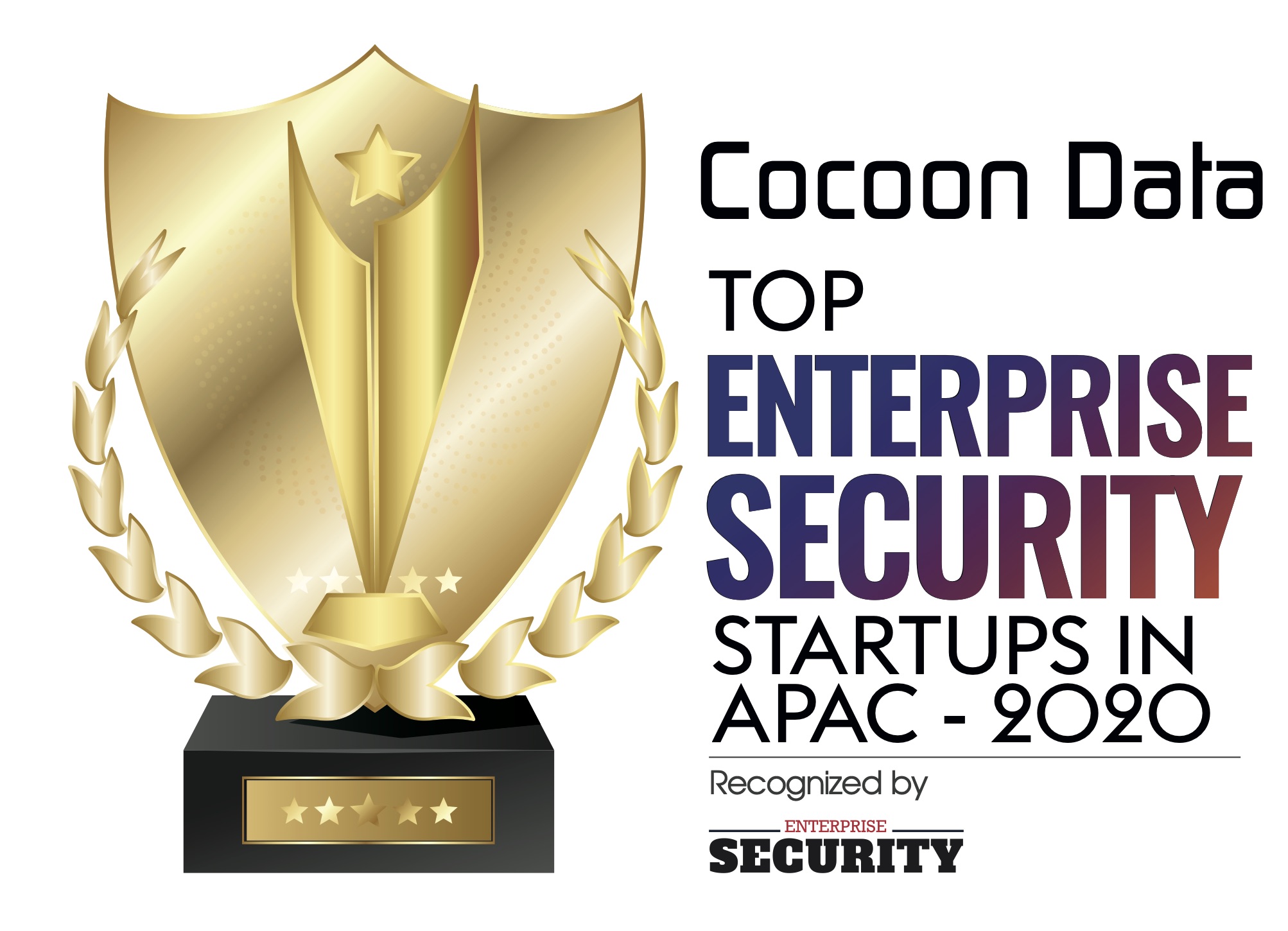 Cocoon Data Recognised as a Top Enterprise Security Startup in APAC | 2020 - Cocoon Data